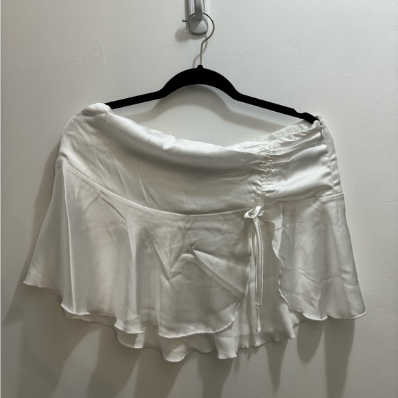 Princess Polly | Dresses | Princess Polly Gibbs Mini Skirt White | Poshmark